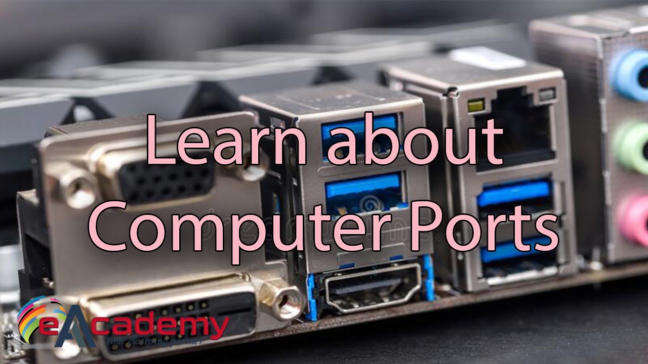 Computer Hardware-Identify Computer Ports - YouTube