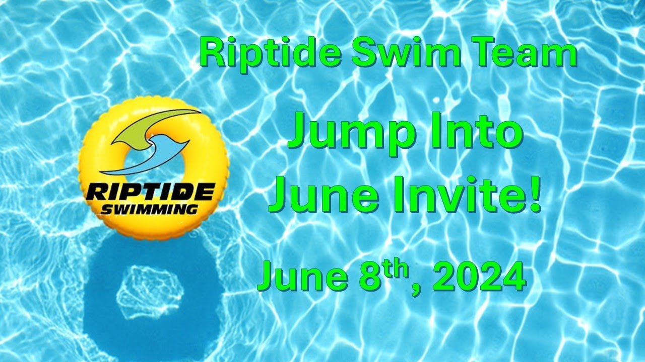 Riptide Jump Into June Saturday, June 8th - 1:00 p.m. Start - YouTube