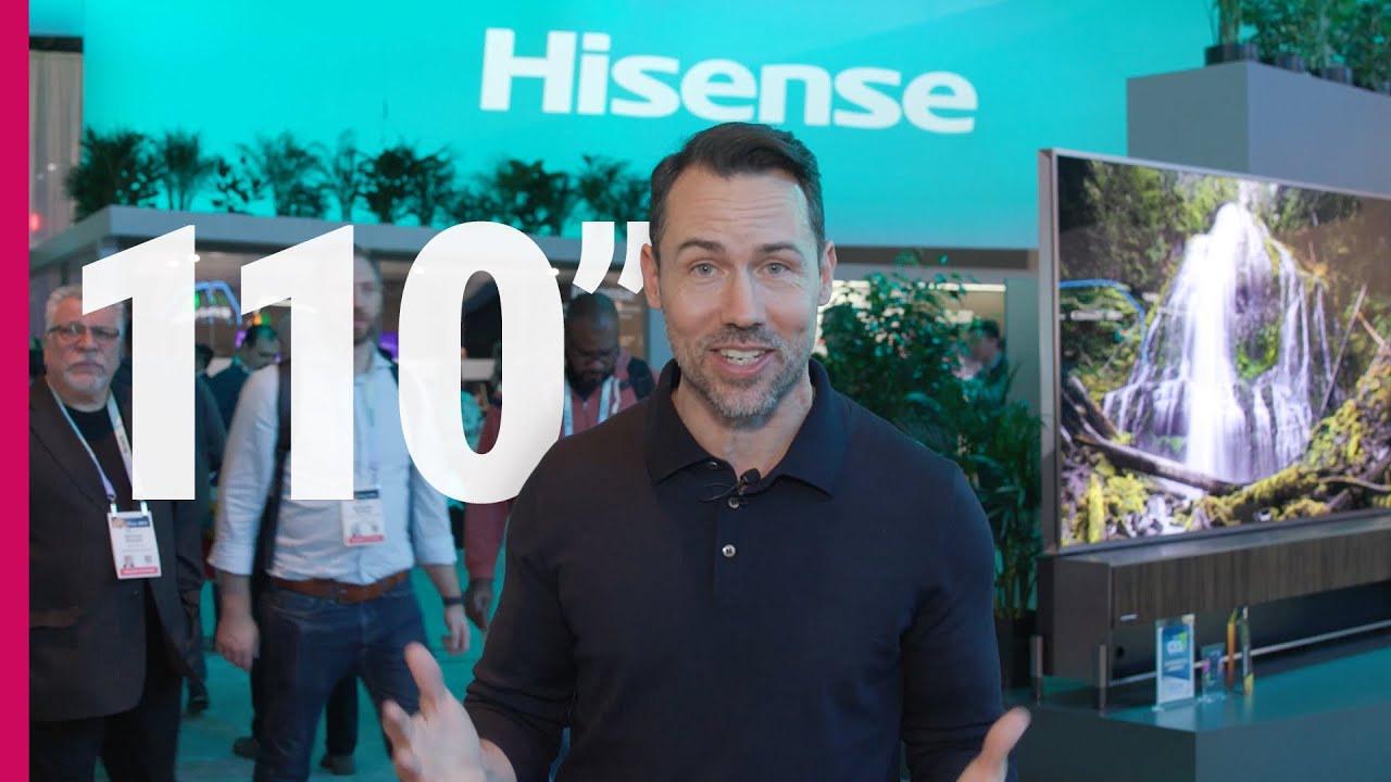 Hisense breaks records with this massive 110-inch screen! - YouTube