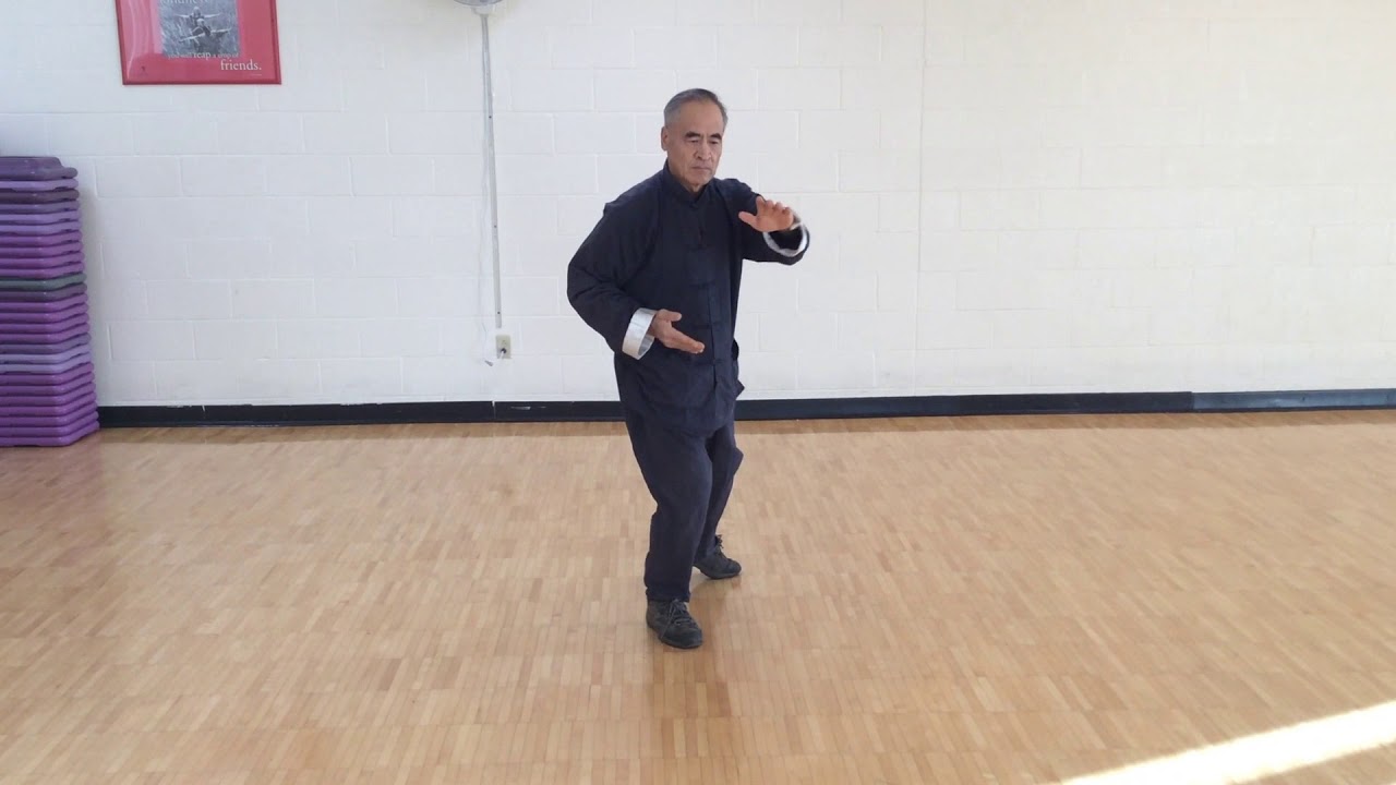 108 Tai Chi Separation Kicks - Front View - YouTube