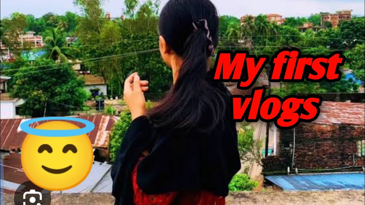 My first vlogs 👍 please open this video #vlog #myfirstvlog - YouTube