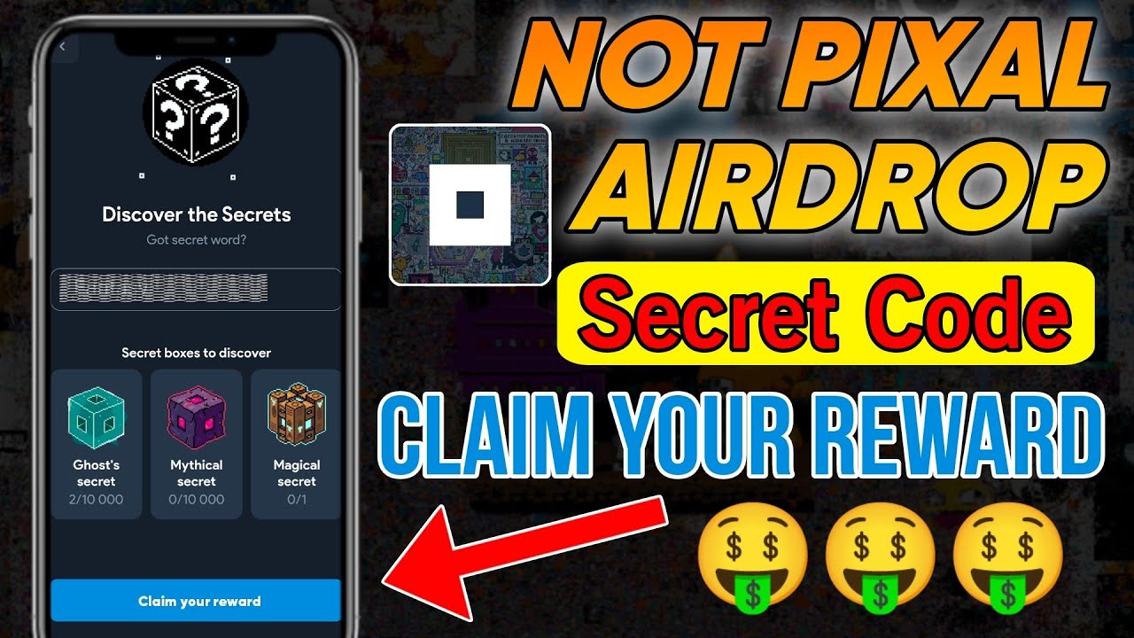 Not Pixel Secret Code | Not Pixel Secret Word | Not Pixel Update | Not Pixel Airdrop - YouTube