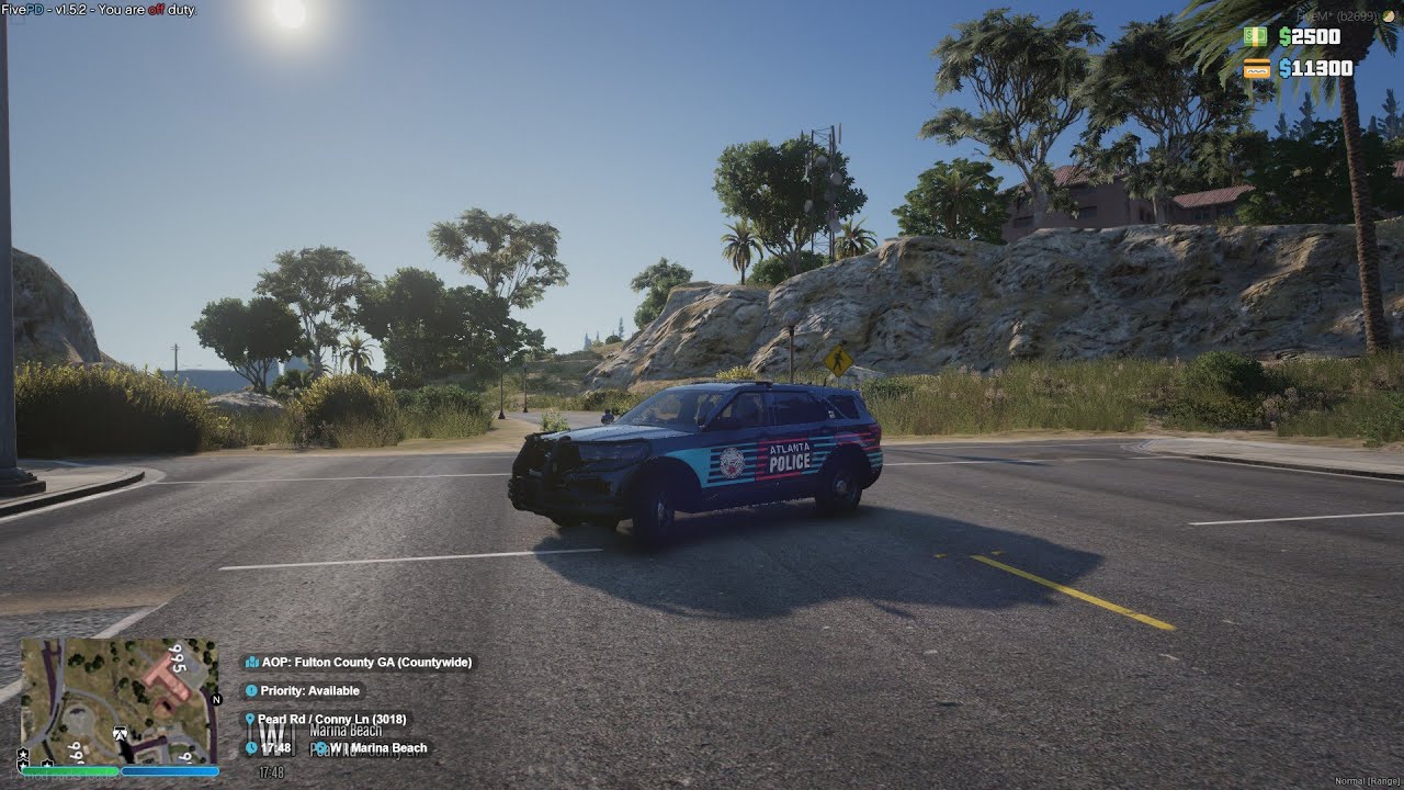 GTA5 Roleplay| Great State of Georgia RP Traffic stop Turns into a ...