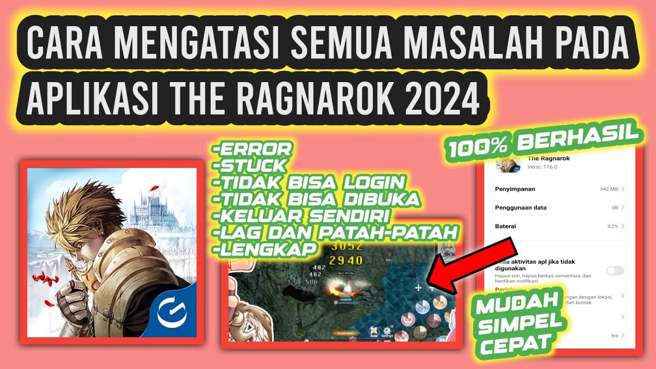Cara Mengatasi Semua Masalah Pada Aplikasi The Ragnarok 2024 - YouTube