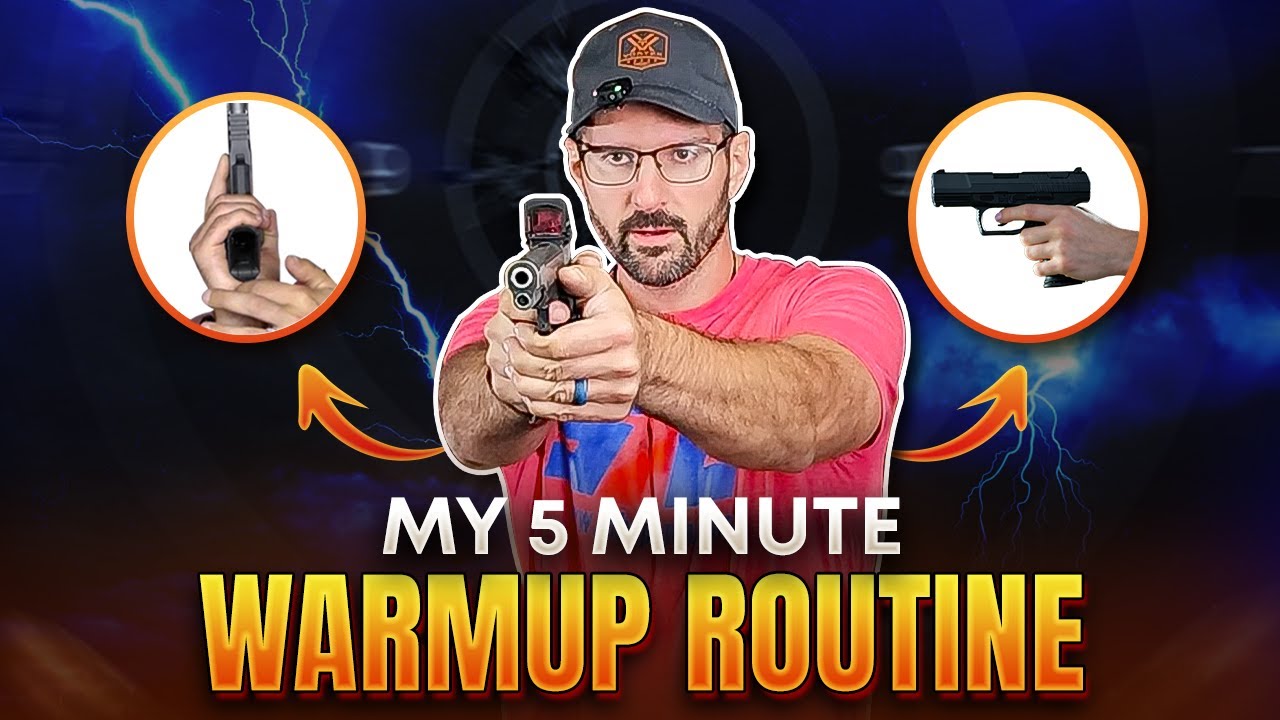 5 Minute Dry Fire Warmup Routine: Strong Hand, Weak Hand, Reloads ...