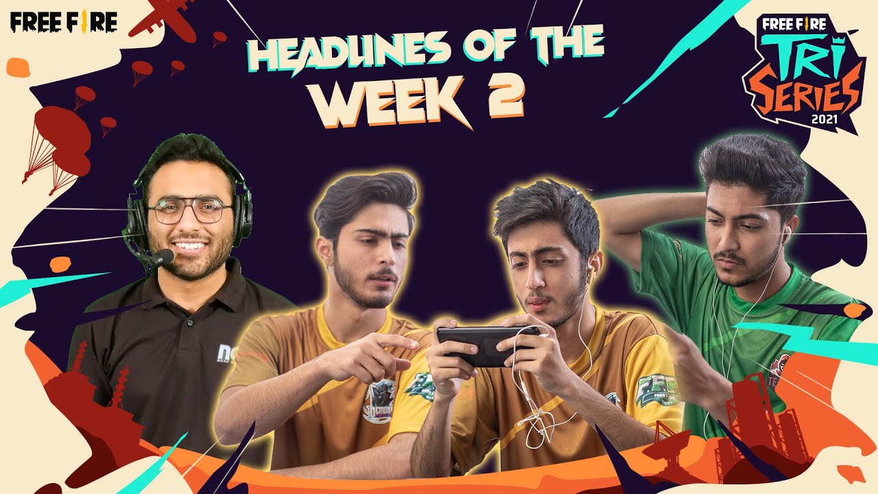 FFTS - Headlines of Week 2 | Free Fire Tri Series 2021 - YouTube