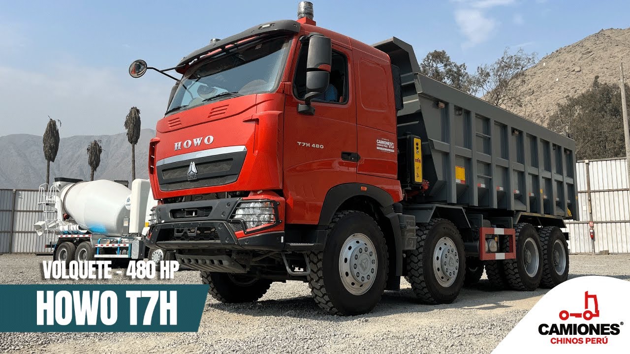 🚚 EL NUEVO MODELO del VOLQUETE HOWO T7H 8X4 - 480HP ¡𝐋𝐋𝐄𝐕𝐀 𝐌𝐀́𝐒 𝐄𝐍 ...