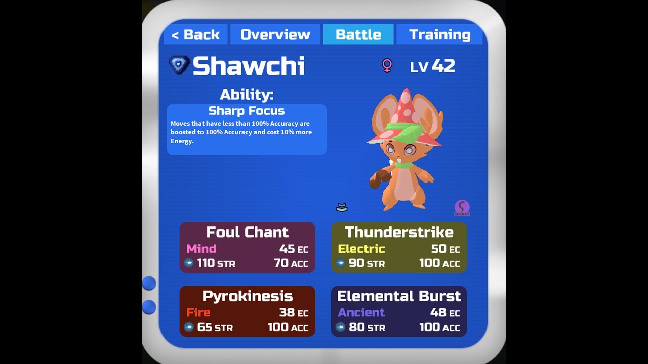 Shawchi has Thunderstrike, Loomian Legacy PVP. - YouTube