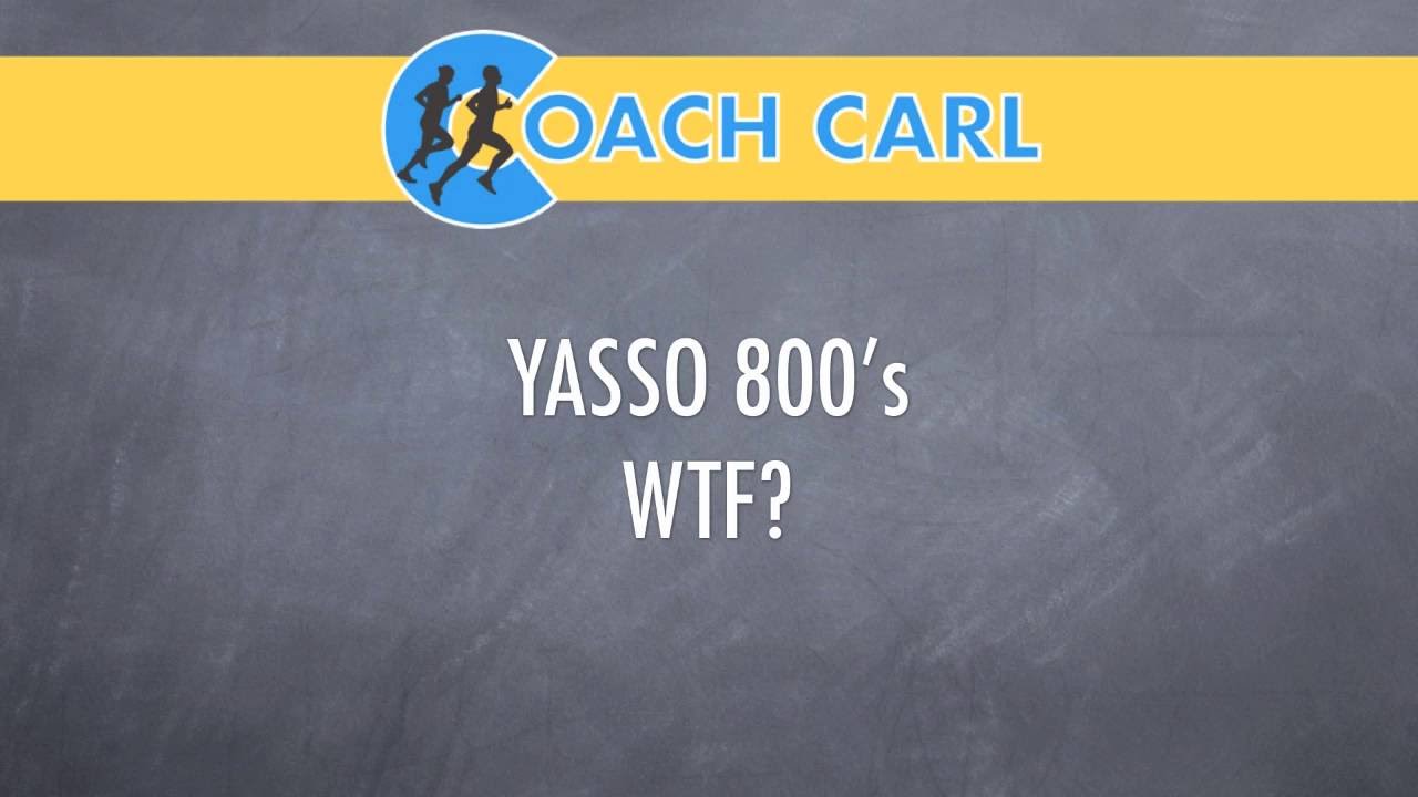 Yasso 800's ... WTF? - YouTube