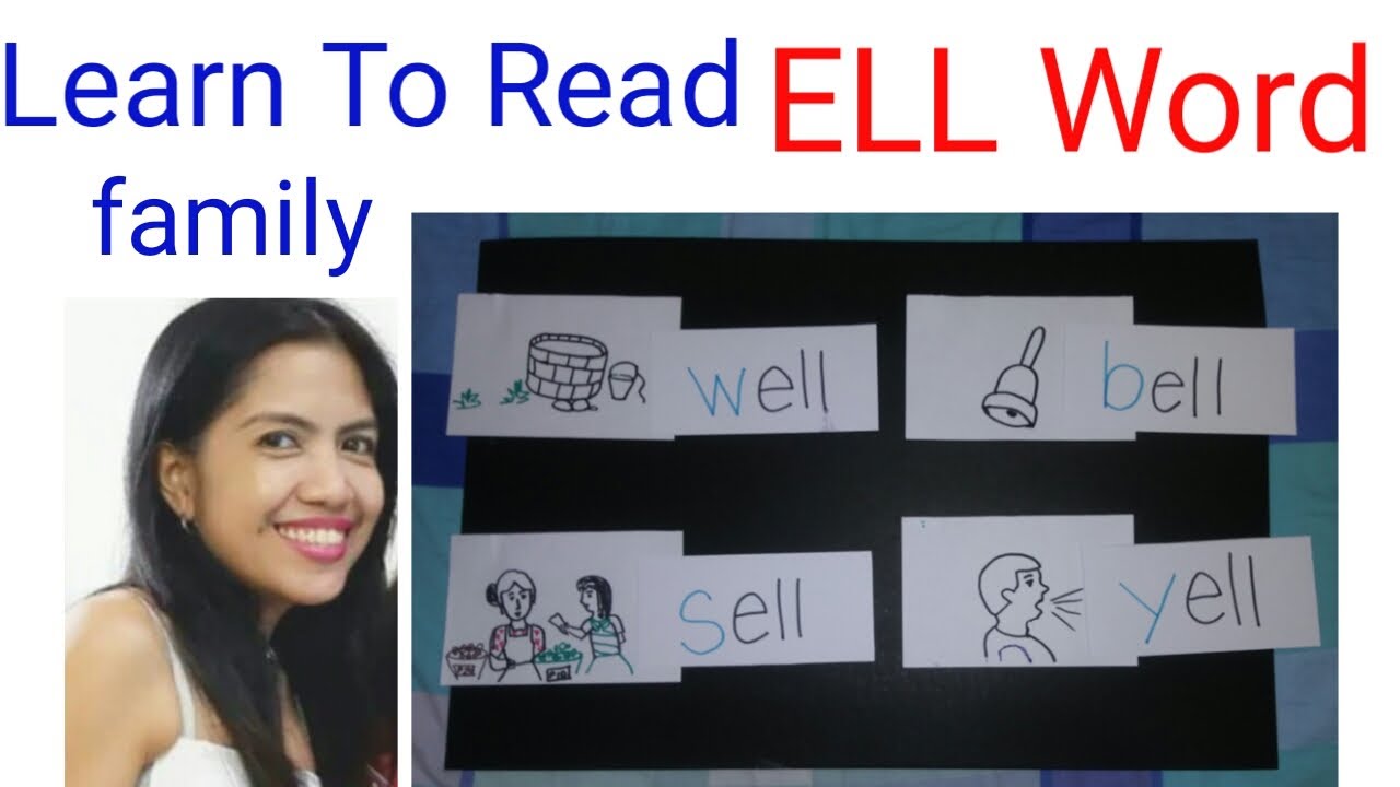 How to Read -ell word family - YouTube