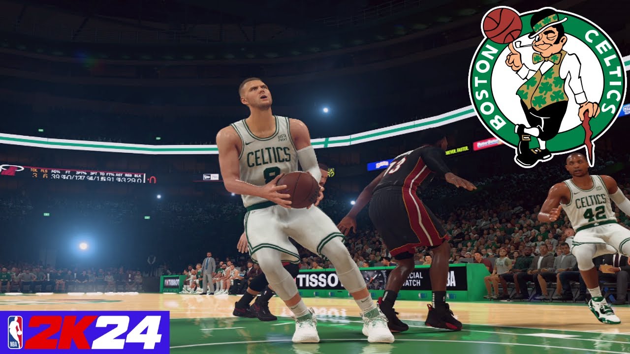 WHO CAN STOP PORZINGIS IN THE PAINT? | NBA 2K24 Celtics Series | - YouTube