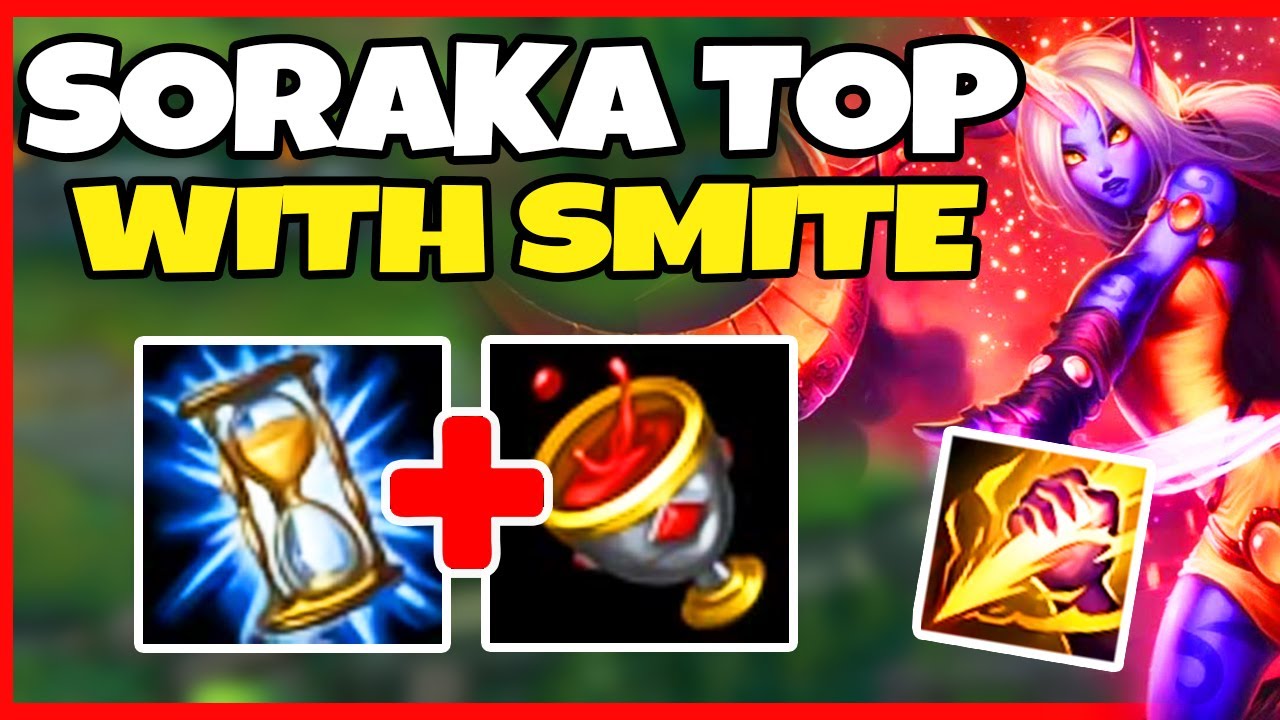 SORAKA TOP WITH SMITE! G2WUNDAR SORAKA BUILD! TILTING YASUO 101 ...