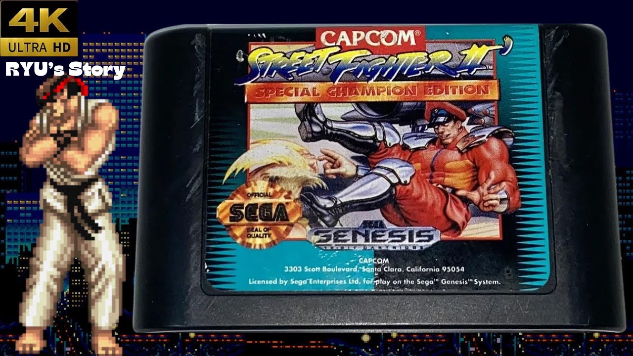 STREET FIGHTER II SPECIAL CHAMPION EDITION ON SEGA GENESIS (FULL GAME ...