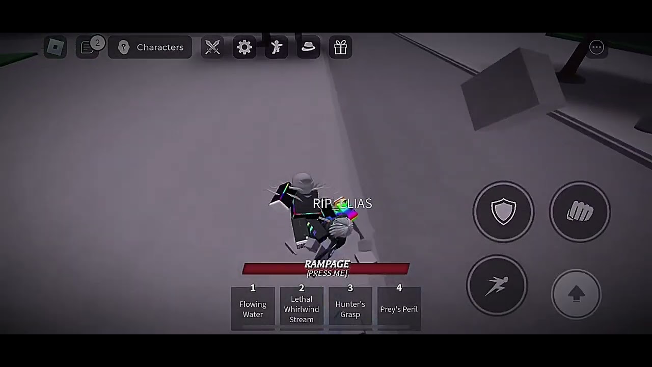 Doing Kyoto combo on mobile (full version)#roblox #tsb#tsbg - YouTube