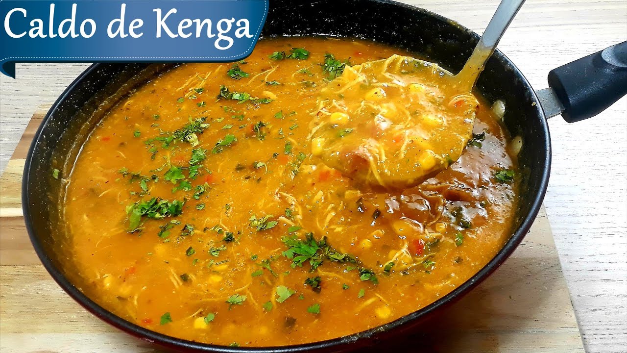 O TRADICIONAL CALDO DE KENGA - CALDO DE MANDIOCA - RECEITA DE INVERNO ...