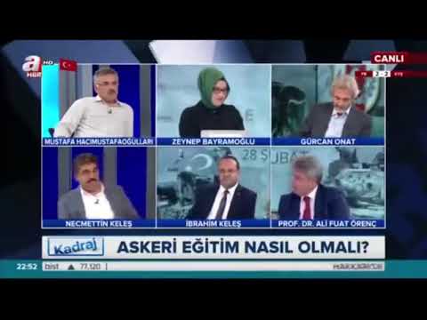 0586     ALİ FUAT ÖRENÇ - değerler eğitimi olmayınca, değerlerimizden korkar hale geldik