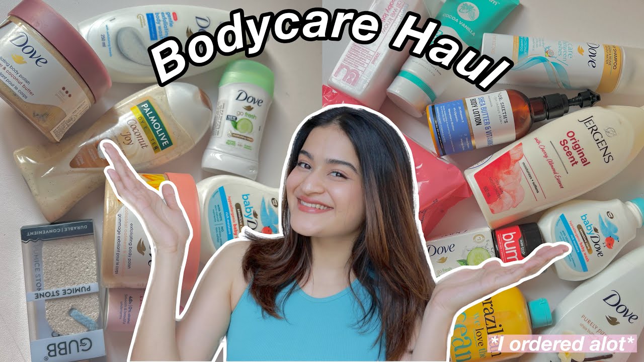 *HUGE* Bodycare Haul | body lotions, body washes, body scrubs ...