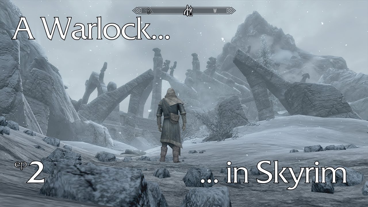 Lets Play A World of Warcraft Warlock.. In Skyrim Ep 2 - Dungeon ...