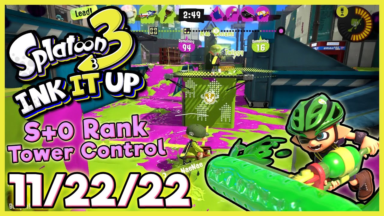Splatoon 3 - Ink It Up! 11/22/22! Inking Out of Debt! - YouTube