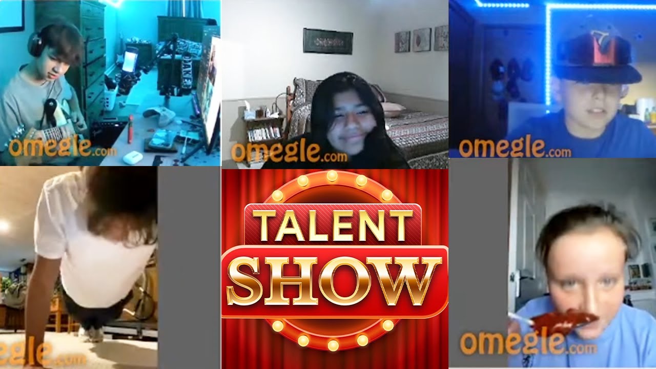 I Hosted a Talent Show on Omegle * OMG * - YouTube