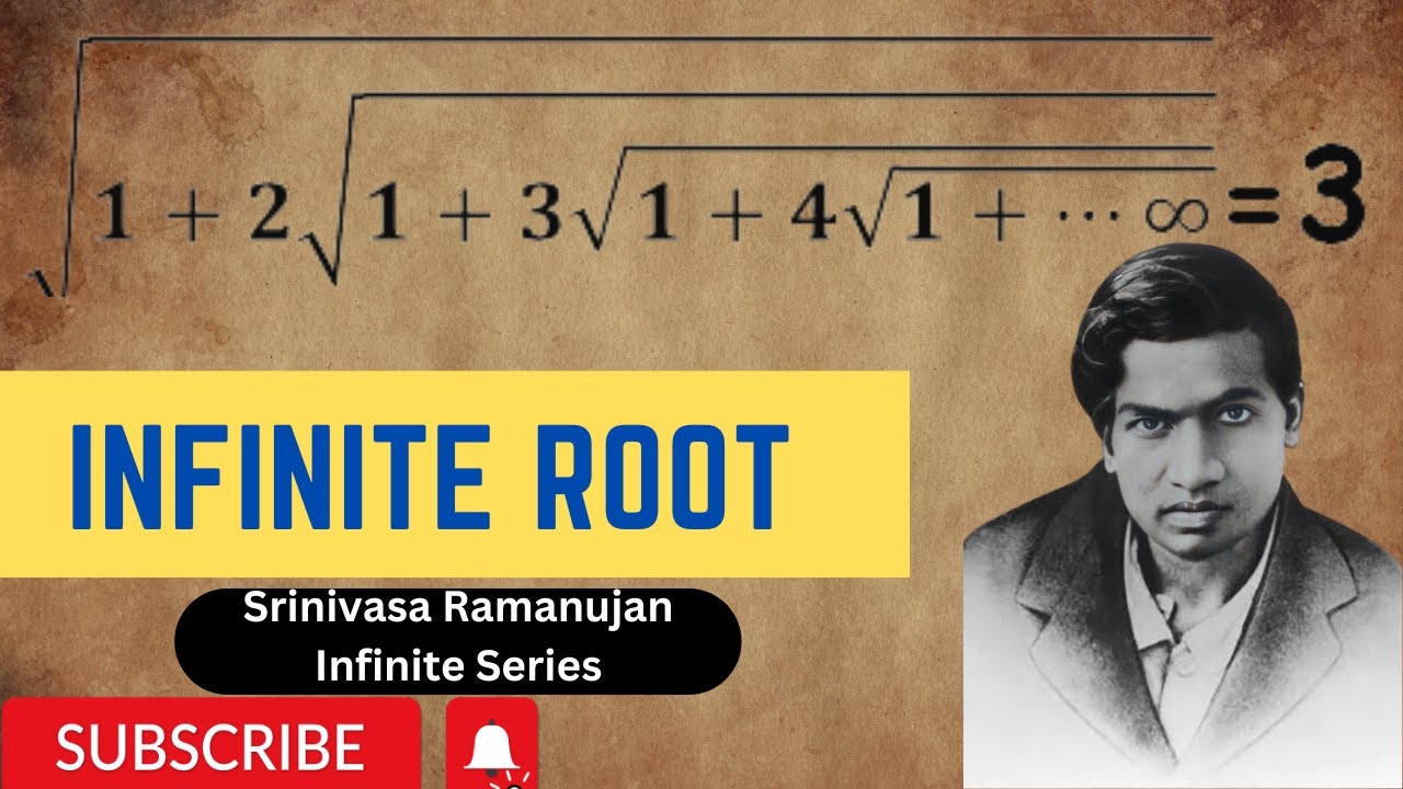 Ramanujan s Infinite Series Infinite Root Mathematics YouTube