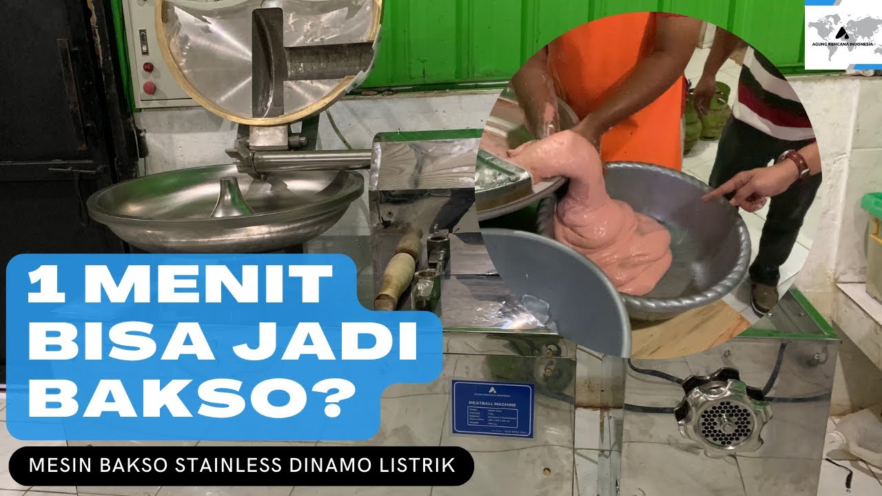 GILING BAKSO 1 MENIT ?? | WA : 081393004321 | Mesin Giling Daging Bakso ...