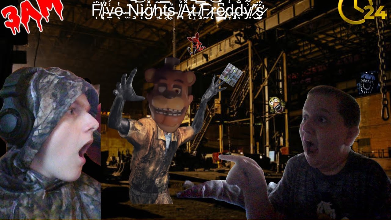 Escape the Five Nights At Freddy’s IRL Prison Or Survive 24 hours #fnaf ...