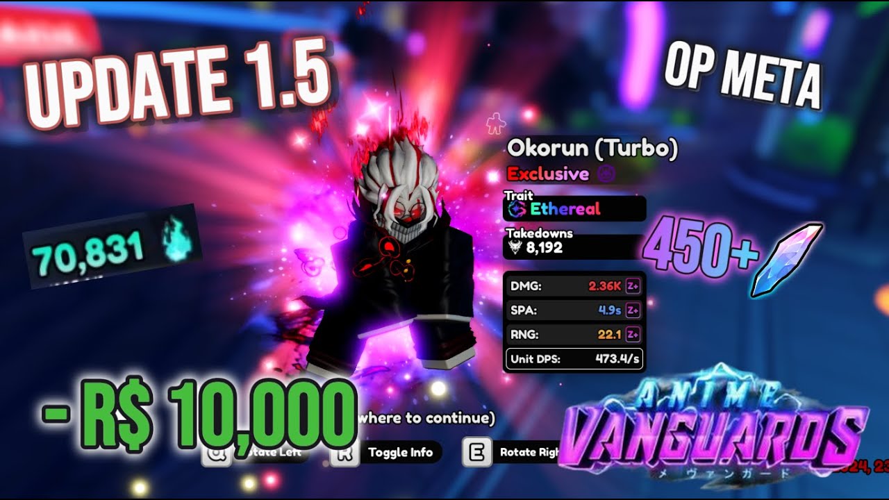 SPENDING 10,000 ROBUX TO GET 0.001% EXCLUSIVE OKORUN WITH 0.1% TRAIT IN ...