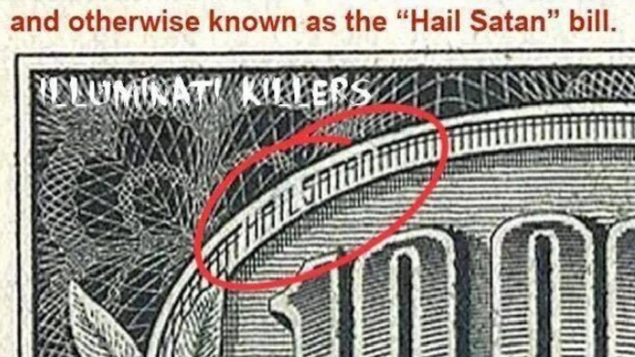 $10,000 Bill Subliminal Message Says, "HAIL SATAN" - YouTube