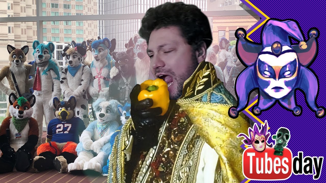 Mike Eating Raw Furry Vegetables - YouTube Night W/ RevScarecrow - YouTube