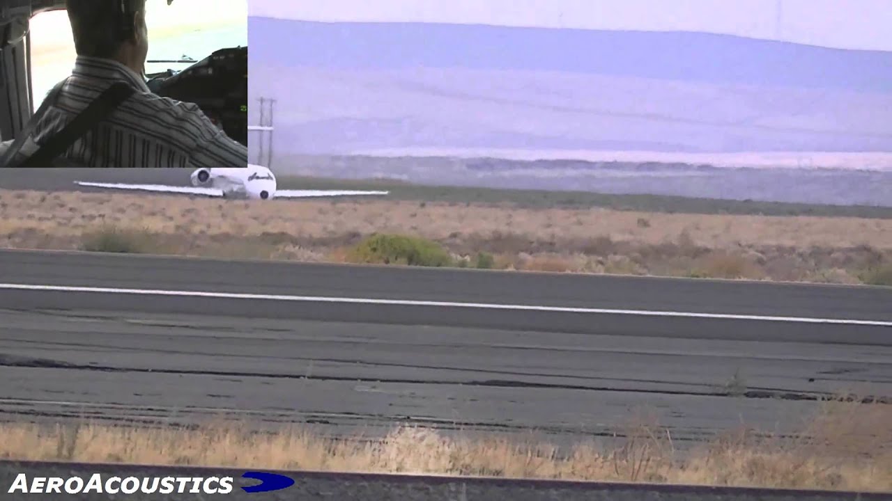 MD-80 Baseline Rejected Takeoff Test - YouTube