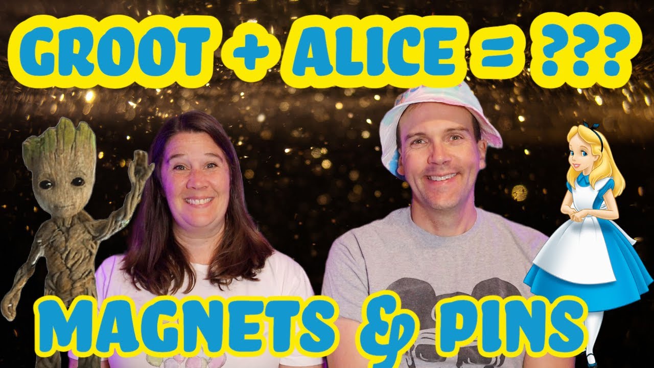 Unboxing Baby Groot Magnets and Loungefly Alice Stained Glass Blind Box ...