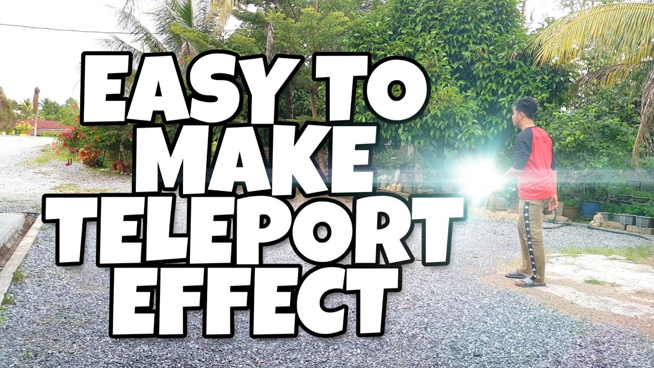 How To Make Teleport Effect | Kinemaster - YouTube