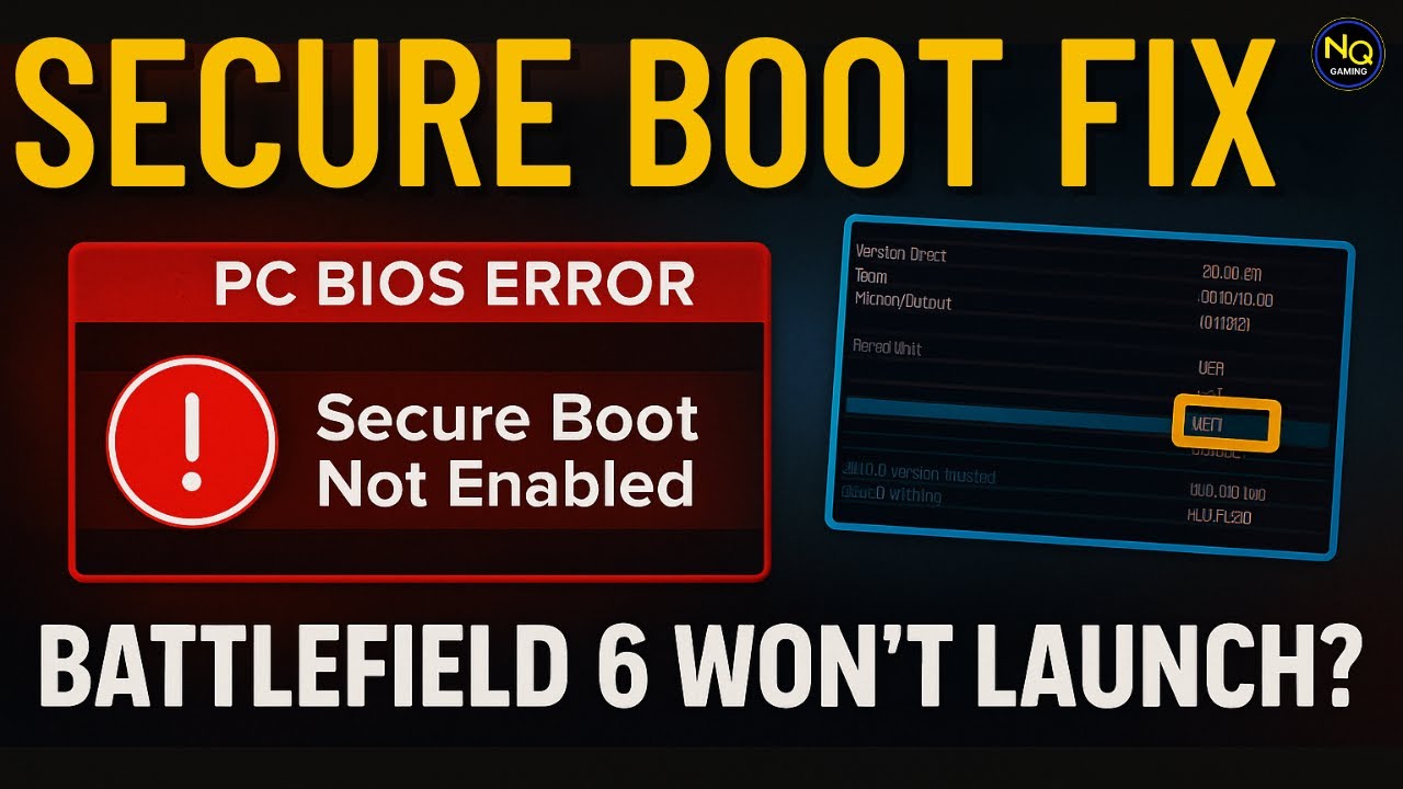 I SAVED My PC! Battlefield 6 Secure Boot Fix (NO More Lag!) - YouTube