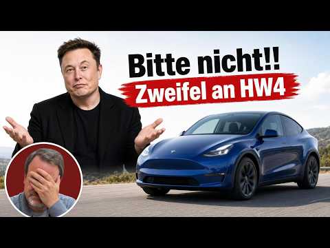 Doch kein FSD Unsupervised auf HW4? Widersprüchliche Signale von Tesla