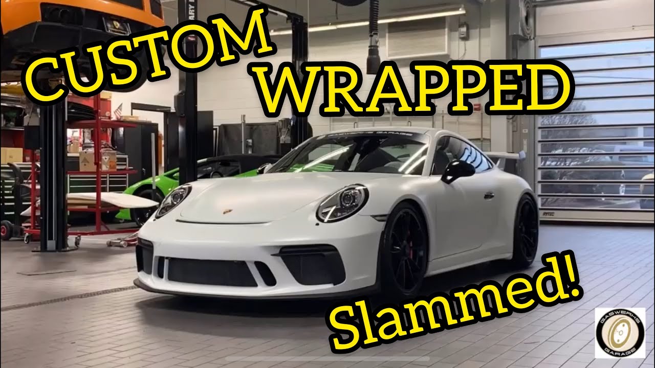 Insane Custom Wrapped Satin White 2018 Porsche 911 GT3 - YouTube