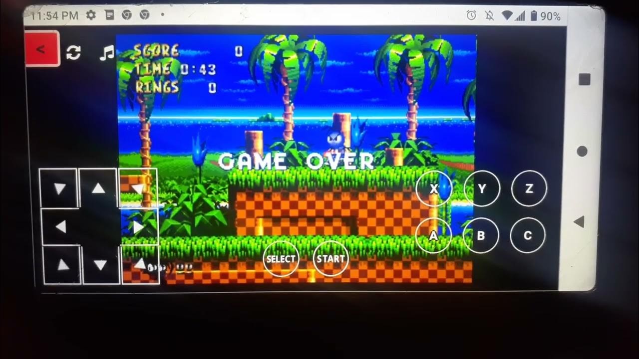 Manic In Sonic 1 Brother Trouble Game Over - YouTube