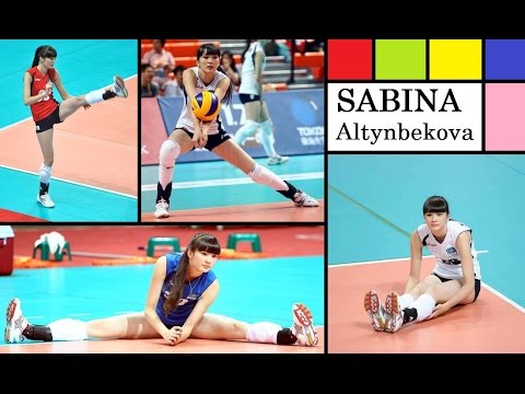 Sabina Altynbekova, what a long beautiful leg, Sabina you're so damn pretty !