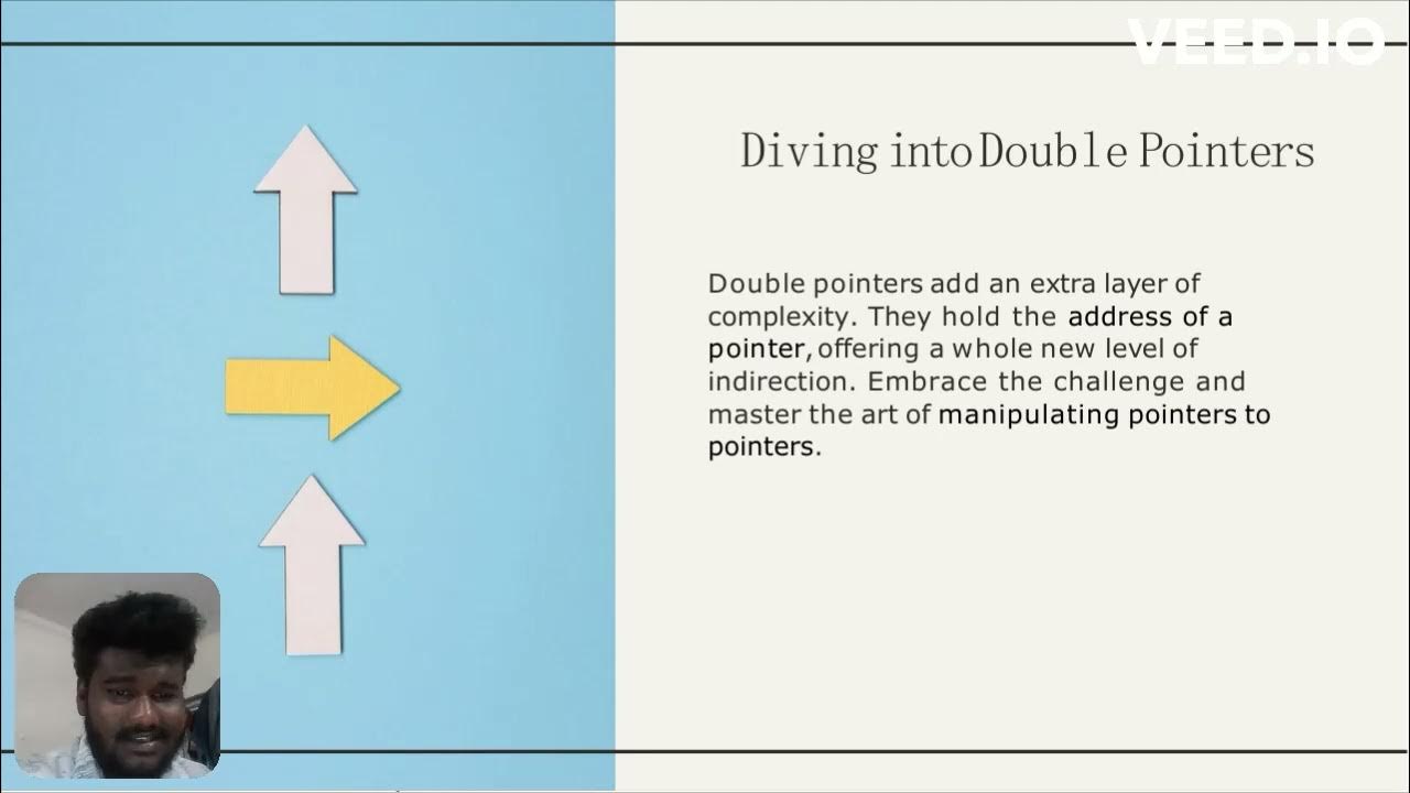 Pointers and Double Pointers - YouTube