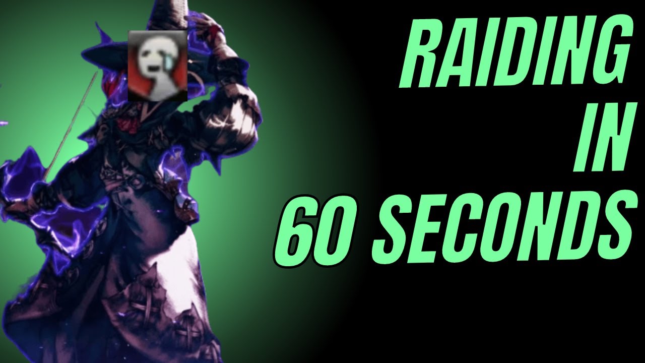 FFXIV RAIDING IN 60 SECONDS - YouTube