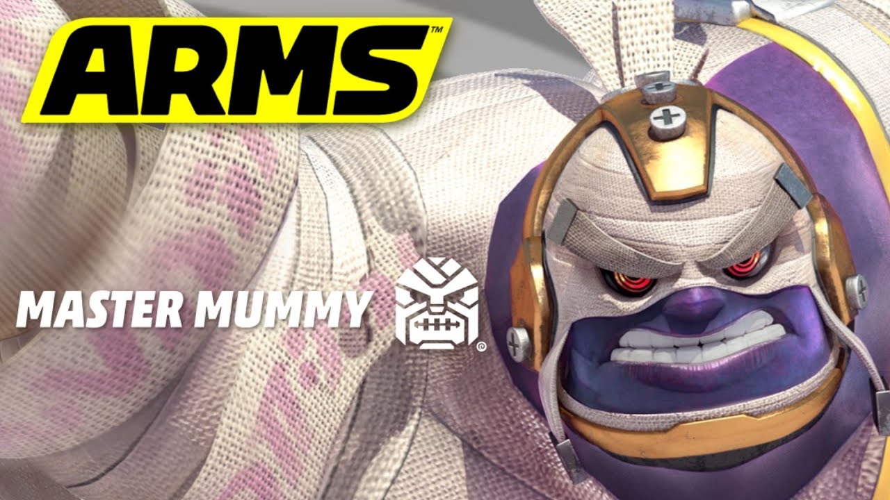 ARMS Master Mummy the "Grim Creeper" Gameplay! - YouTube