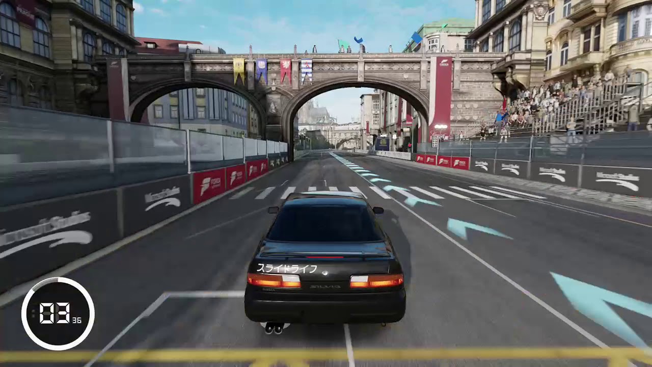 Drifting Around 750 BHP Nissan Silvia FH7 - YouTube