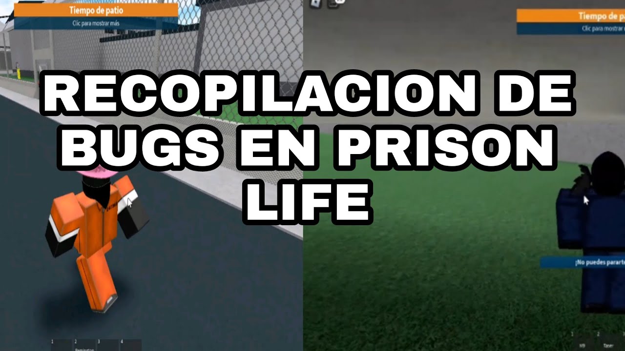 RECOPILACION DE BUGS EN PRISON LIFE - YouTube