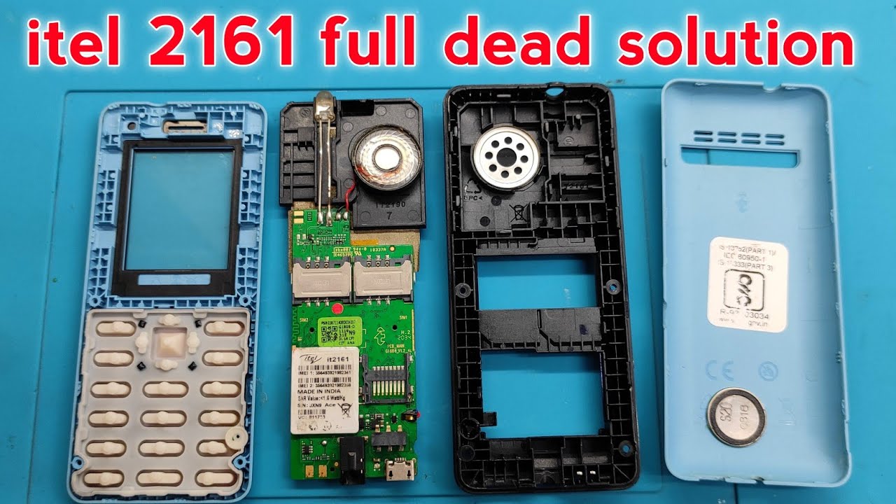 itel 2161 full dead solution || vk mobile work - YouTube