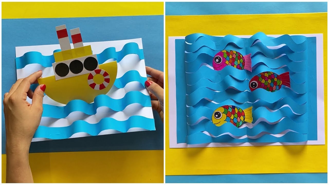 How to Make a DIY Paper Ship | Rocking Boat Paper Craft with Video ...