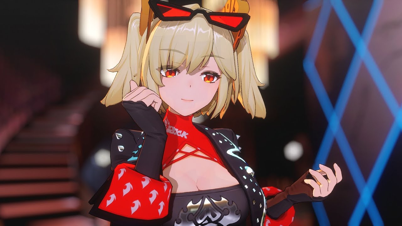 【Zenless Zone Zero MMD／4K／60FPS】Burnice【Number 9】 - YouTube