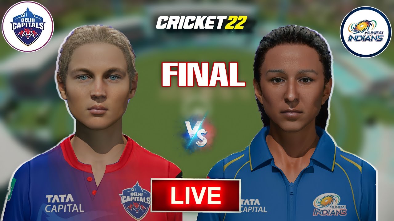 🔴Live : Tata WPL Final DC vs MI | Delhi Capitals Women vs Mumbai ...
