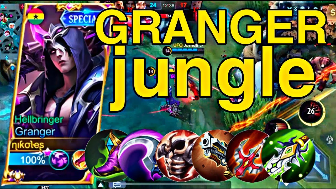 GRANGER JUNGLE + ITEM BUILD #granger #grangergameplay - YouTube