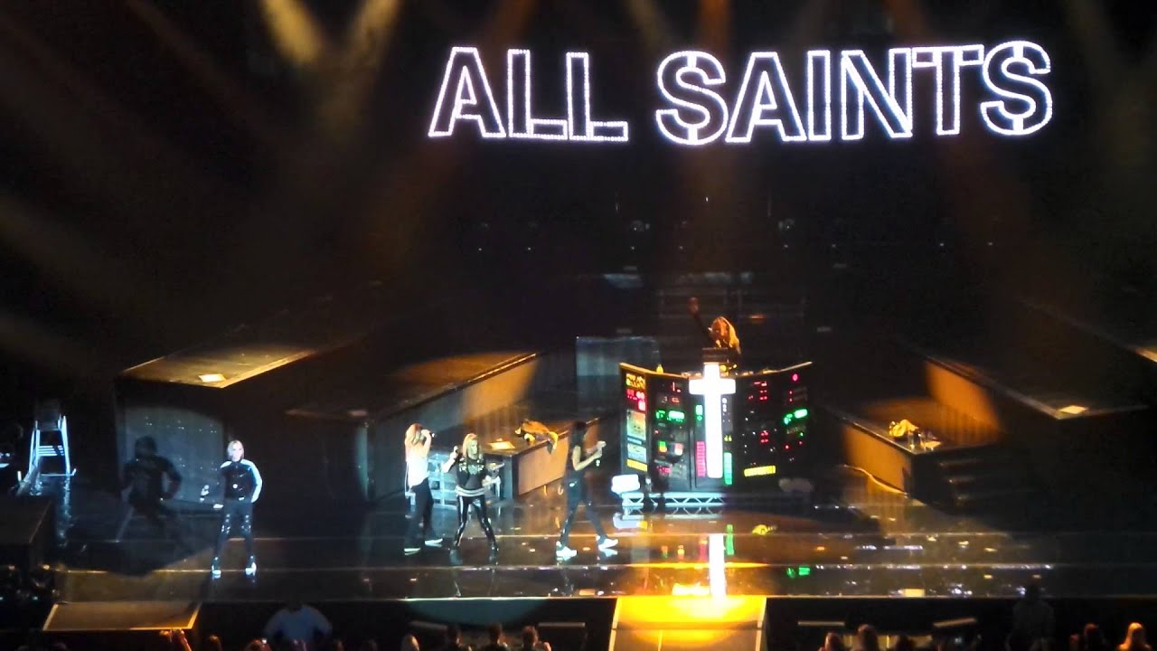 All Saints LIVE 2014 London Pure Shores - YouTube