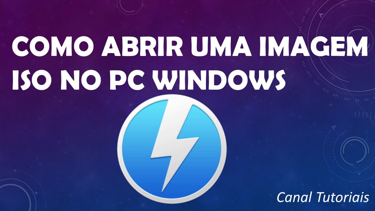 How to mount an ISO (Como montar uma ISO) - YouTube